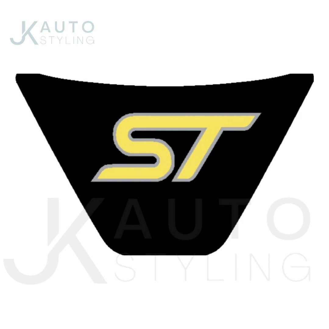 Ford Fiesta ST MK7 MK7.5 2008-2017 Lower Steering Wheel Gel Badge Trim ...