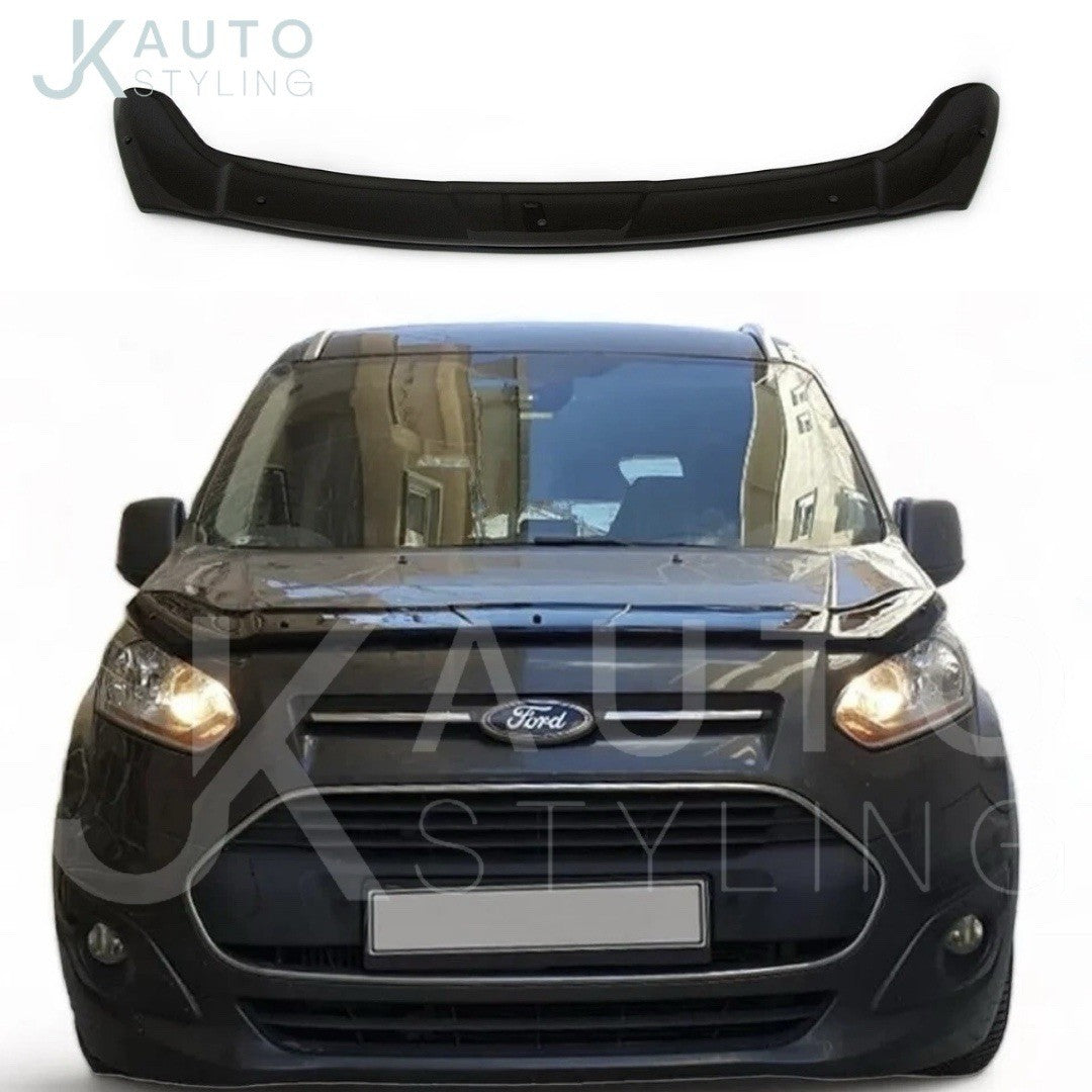 BONNET WIND DEFLECTOR PROTECTOR GUARD BRA FOR FORD TRANSIT CONNECT TOU ...